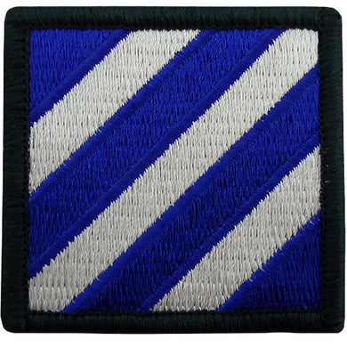 Army 3rd Infantry Division Color Embroidered Patch