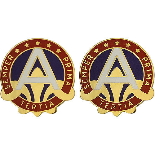 Army Semper Prima Tertia US Army Central Crest – Vanguard Industries