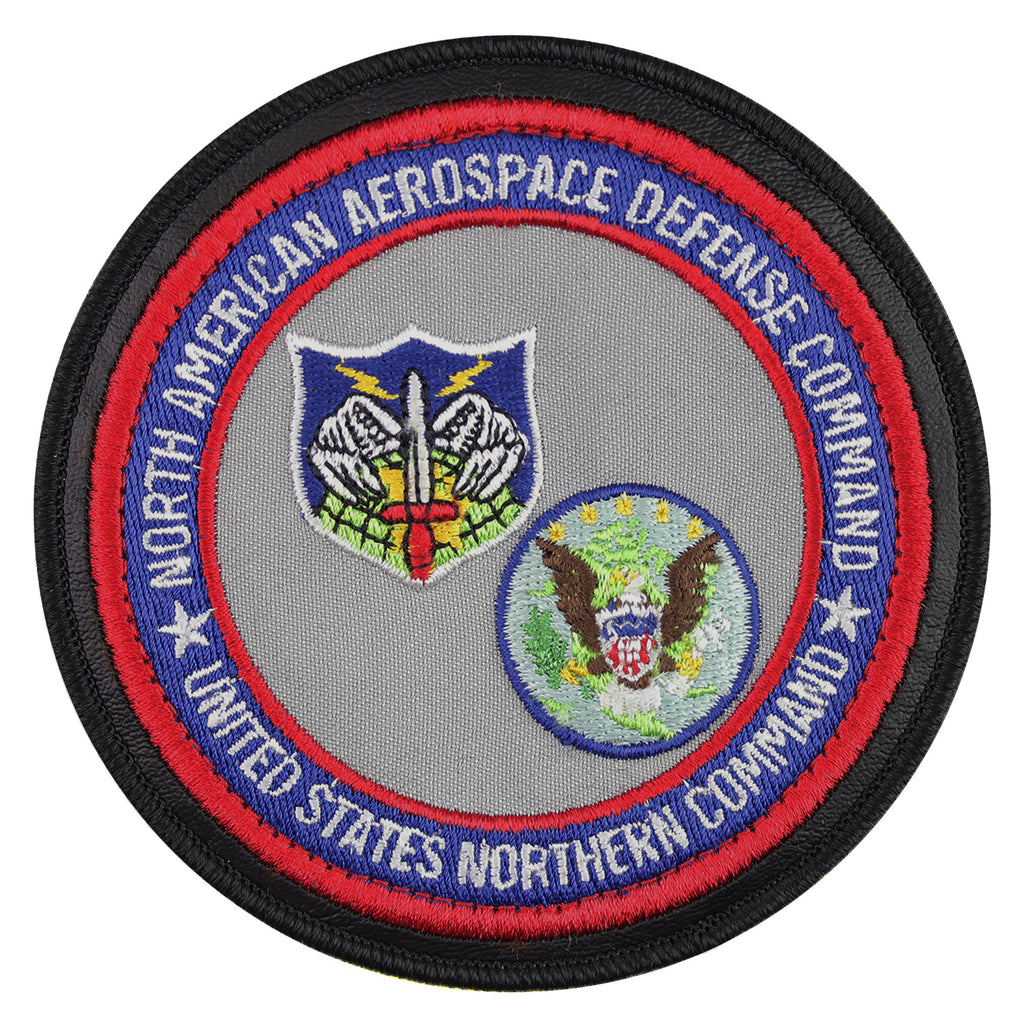Air Force Patch: North American Aerospace Defense Command - leather wi ...