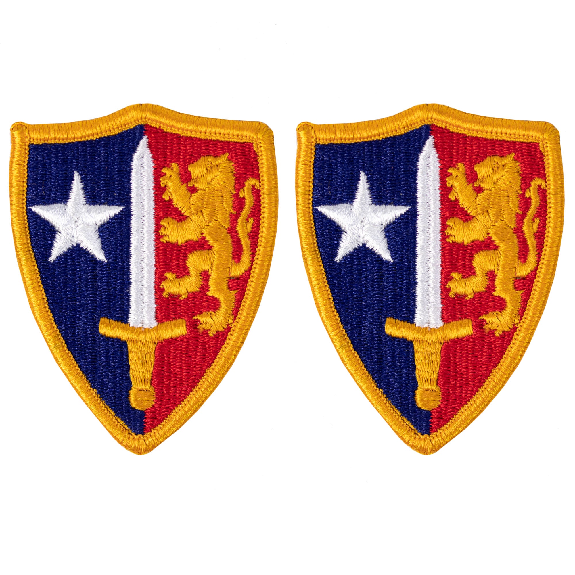 Army Patch: North Atlantic Treaty Organization (NATO) - Full Color emb