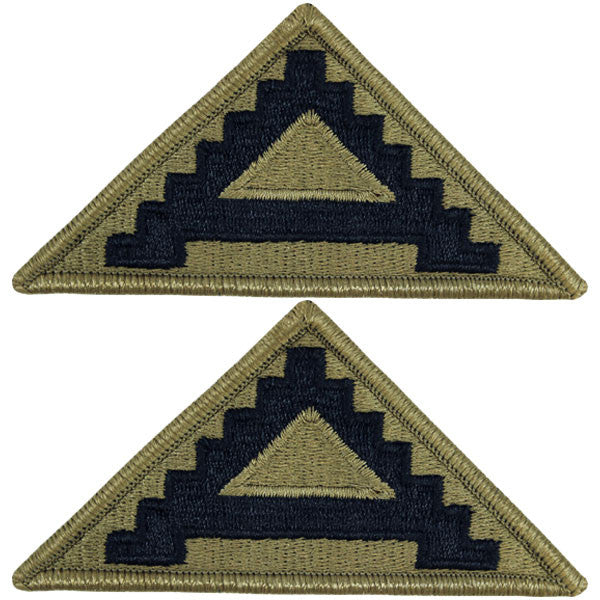 Army Patch Seventh Army (7th) embroidered on OCP