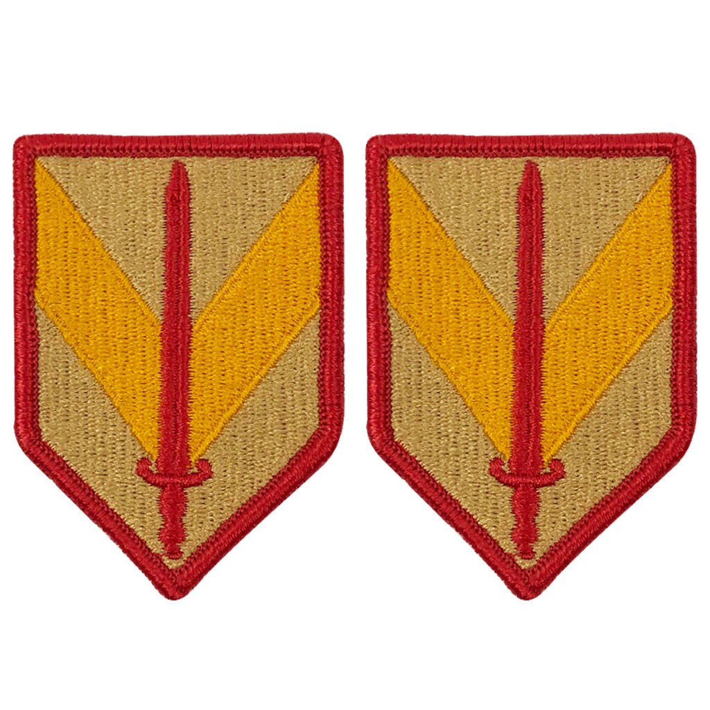 Army First Sustainment Brigade Full Color Embroidered Patch – Vanguard ...