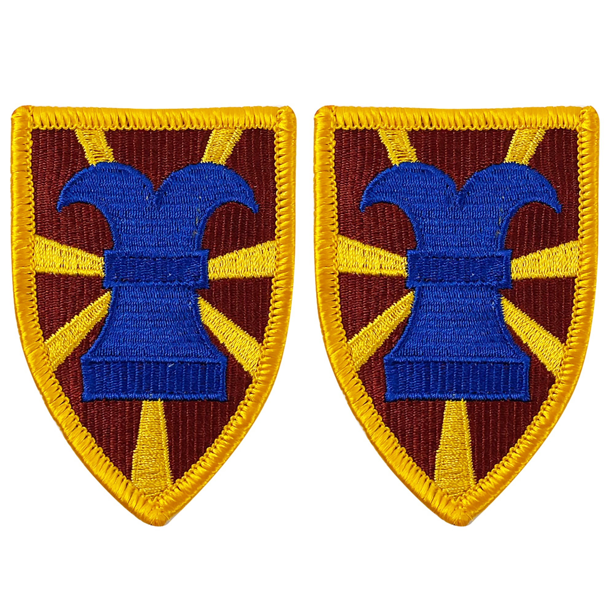 Army 7th Transportation Brigade Color Embroidered Patch