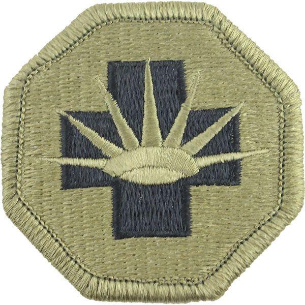 Army Eighth Medical Brigade ACU Embroidered Patch