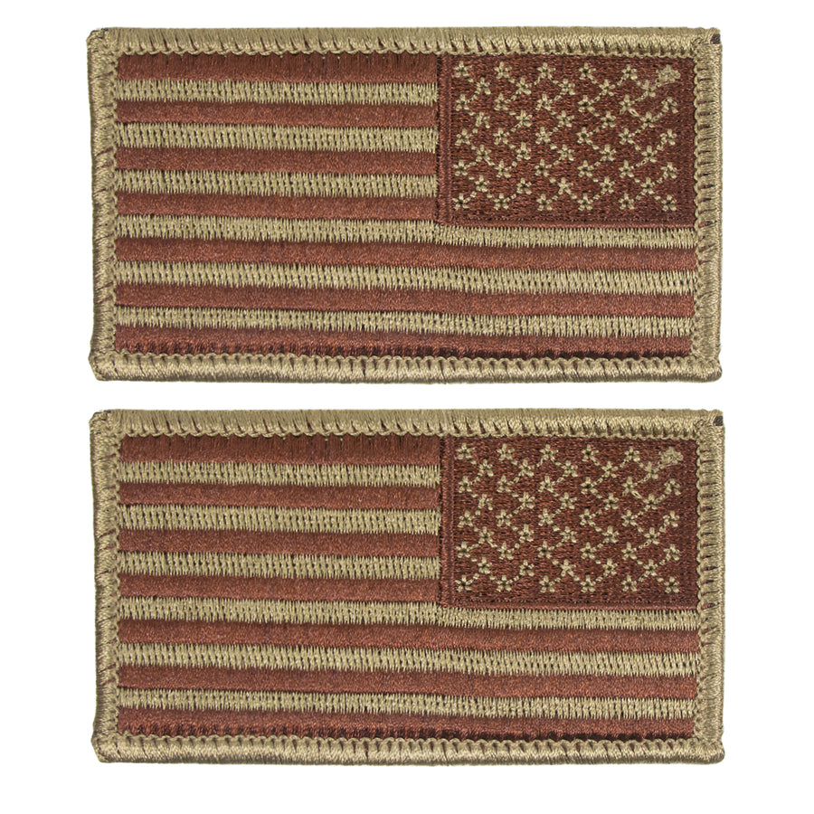 Air Force Flag Patch: United States of America - OCP spice brown and b