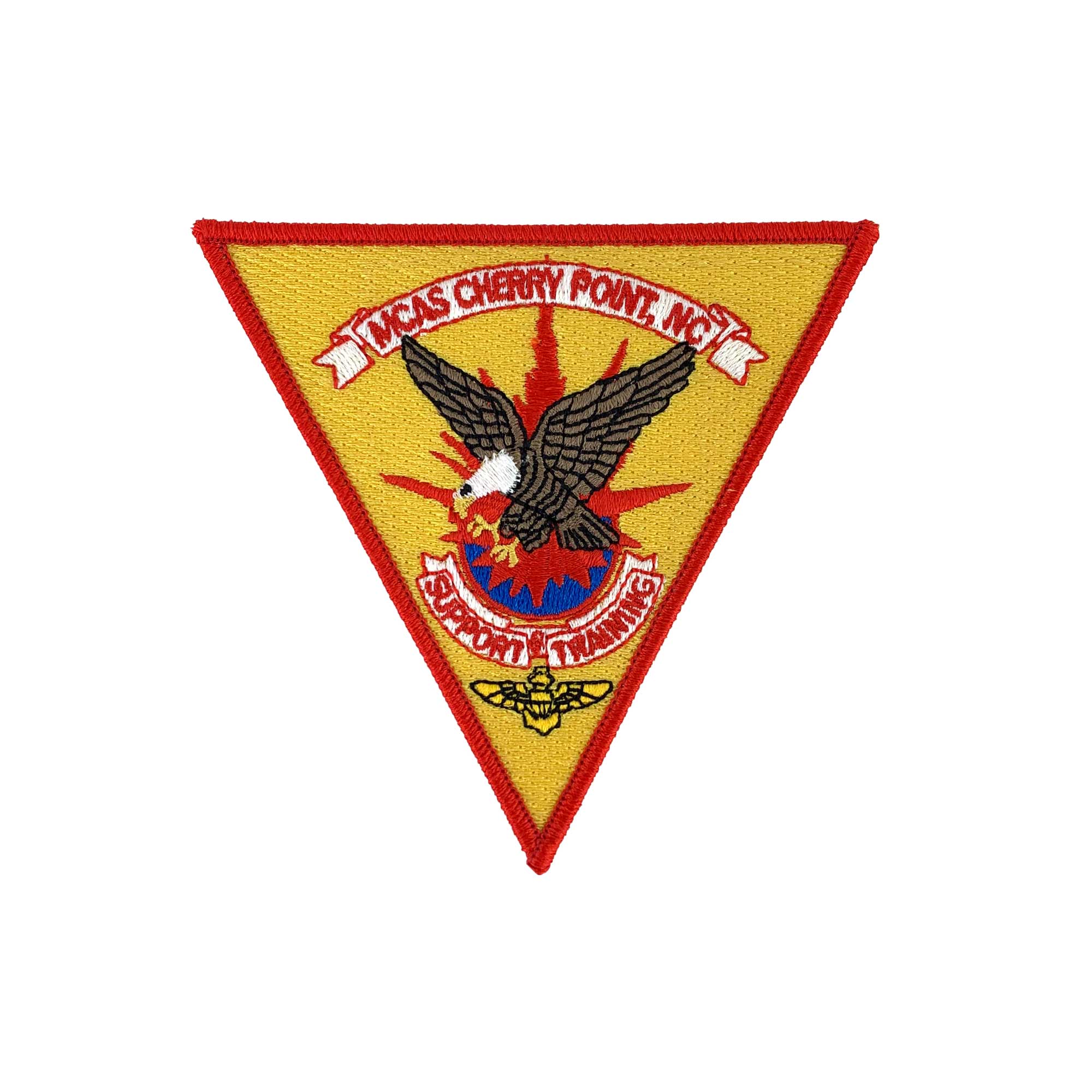Marine Corps Patch: MCAS Cherry Point 4" - color