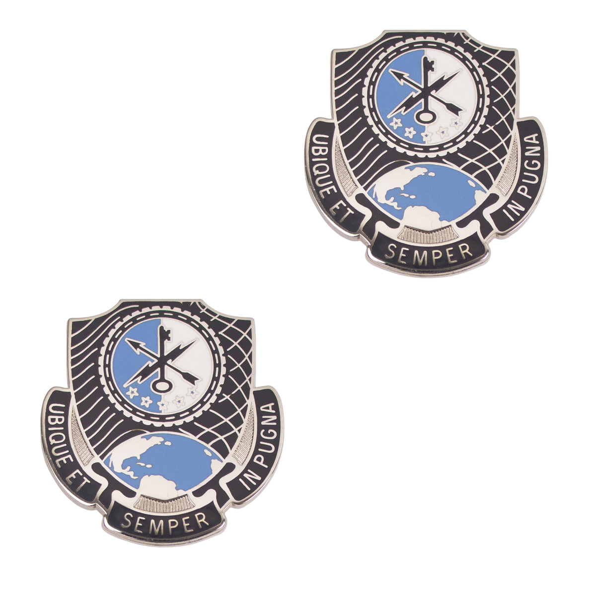 Army Crest 780th Military Intelligence Battalion - Motto: UBIQUE ET SE