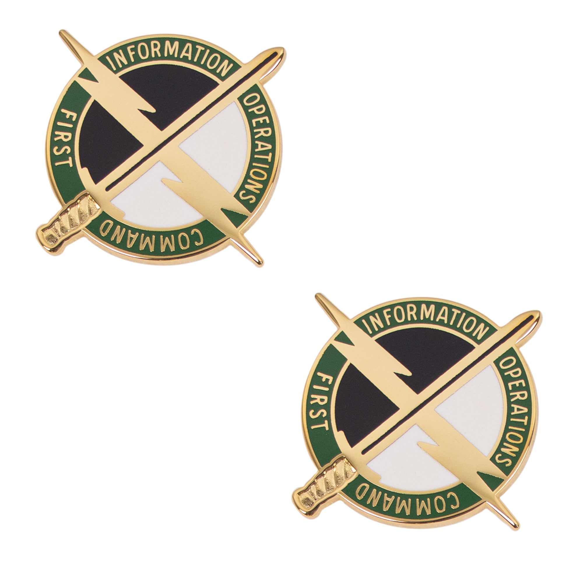 Army Crest: First Information Operations Command - Motto: First Inform