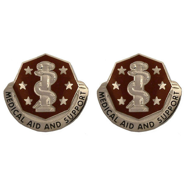 Army Medical Aid and Support 168th Medical Battalion Crest – Vanguard ...