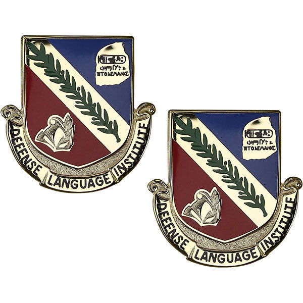 Army Defense Language Institute Foreign Language Center Crest ...