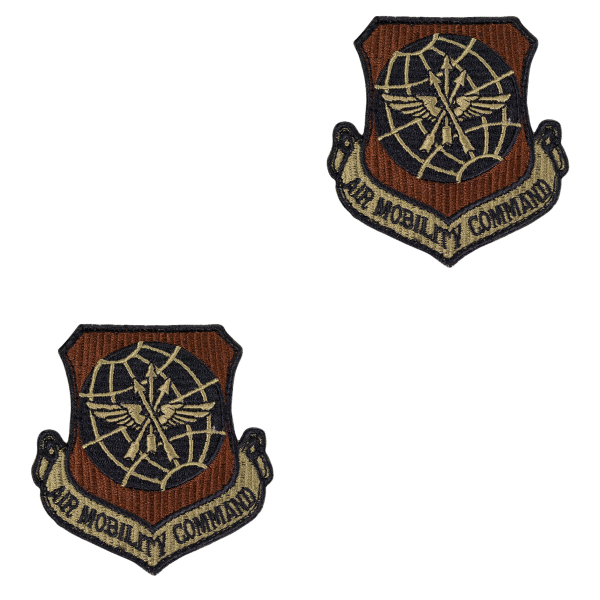 Air Force Patch: Air Mobility Command - OCP with hook