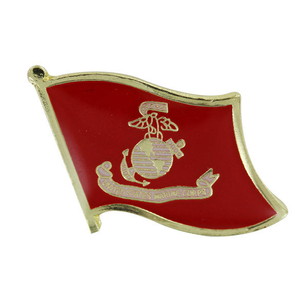 USMC Flag Lapel Pin
