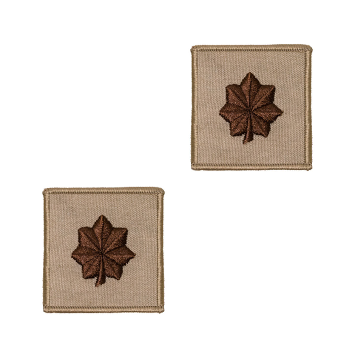 Navy Embroidered Rank: Lieutenant Commander - Desert (NON-RETURNABLE)