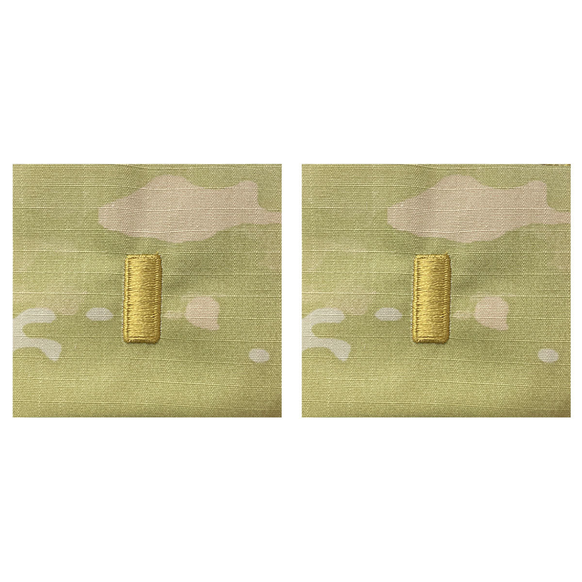 Army Second Lieutenant Sew on Rank Insignia for Army OCP Uniform