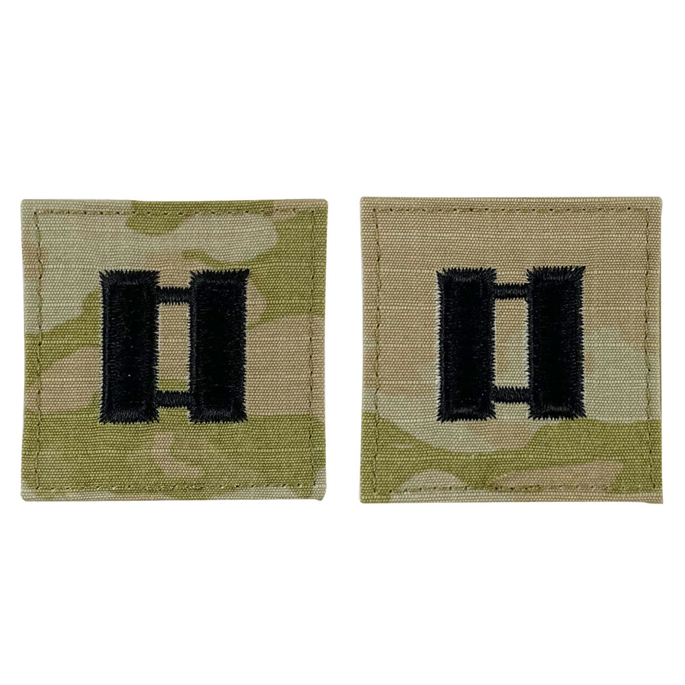 Captain Embroidered Rank Insignia for OCP Uniform