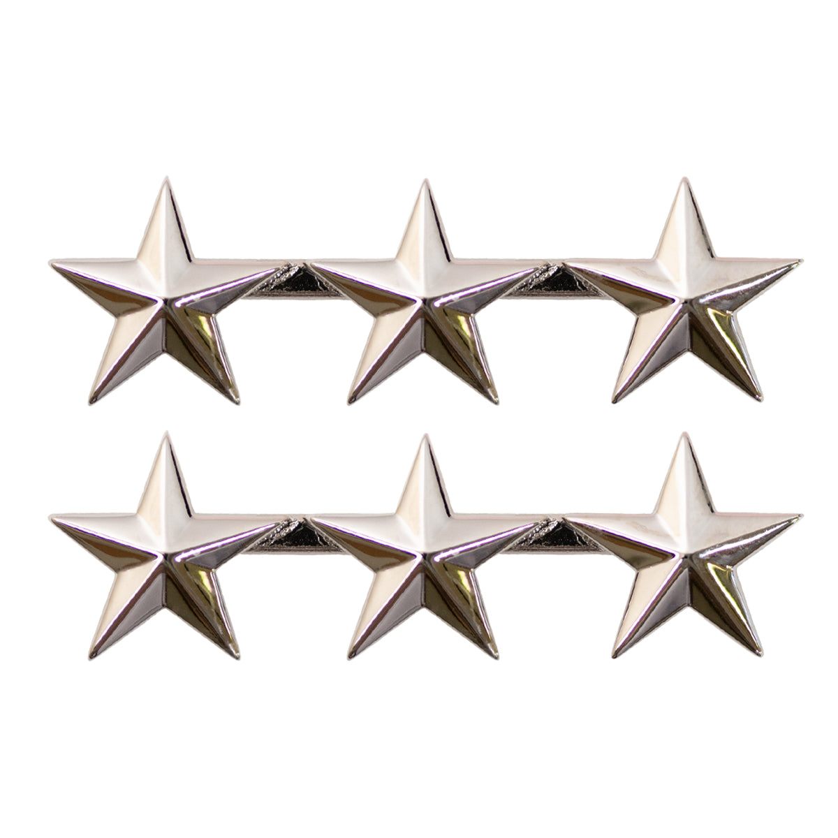 Miniature Collar Device: 3 Star Silver