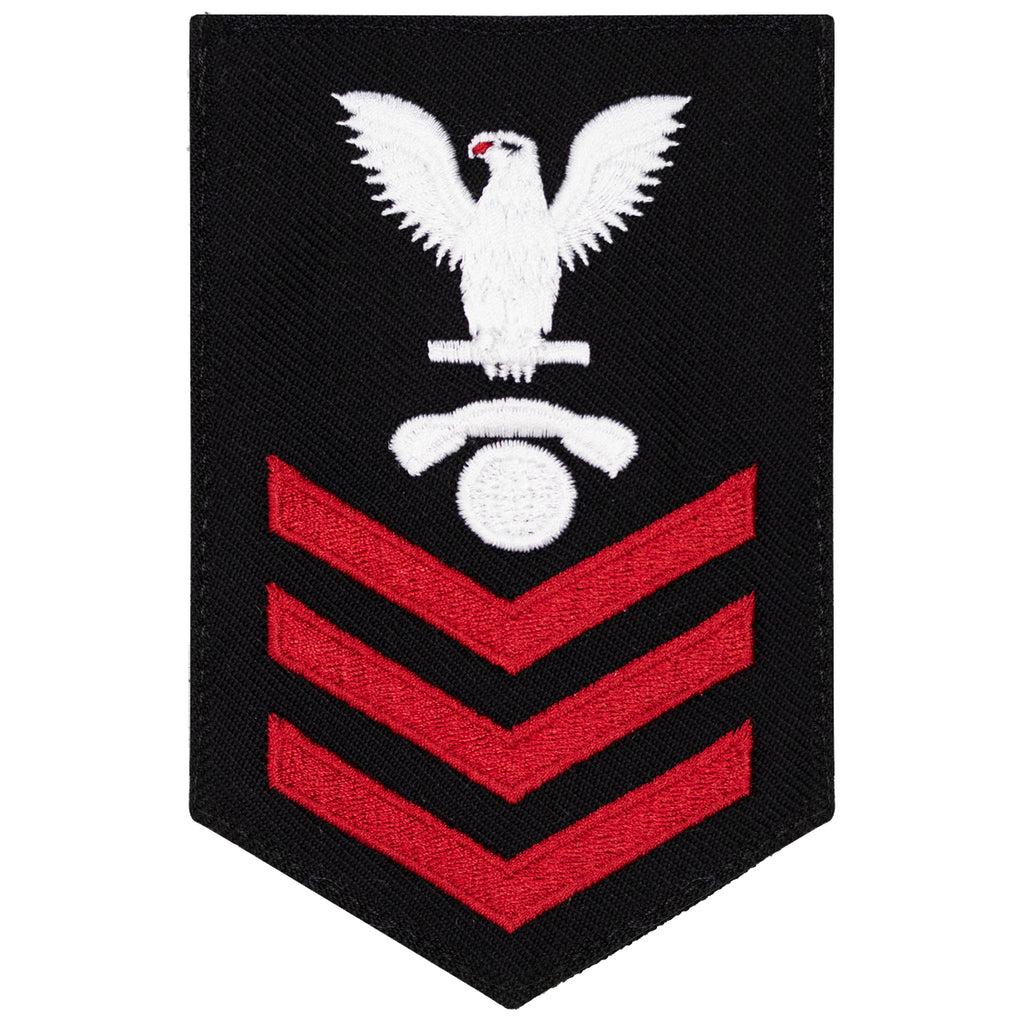 Navy E6 FEMALE Rating Badge: Interior Communication Electrician - New ...