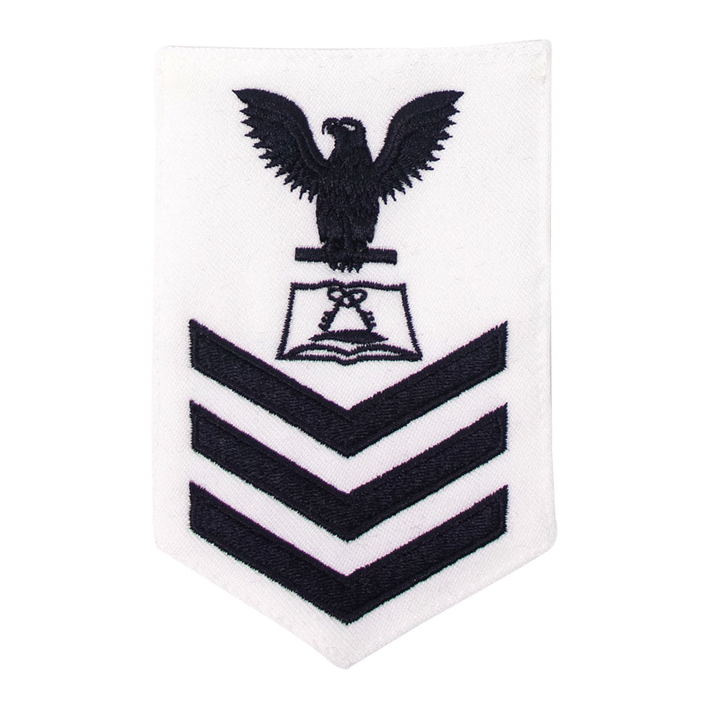 Navy E6 FEMALE Rating Badge: Culinary Specialist - white – Vanguard ...