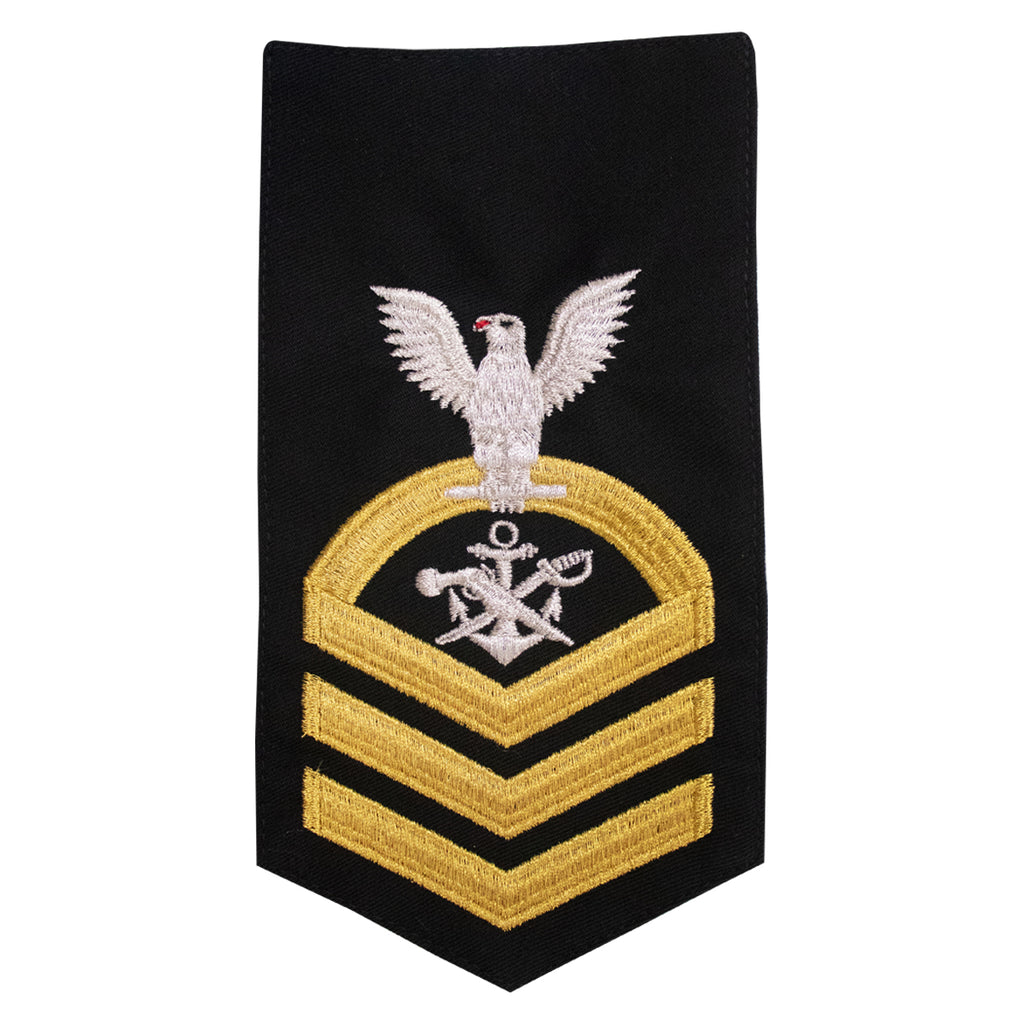 Navy E7 MALE Rating Badge: Special Warfare Boat Operator - seaworthy g ...