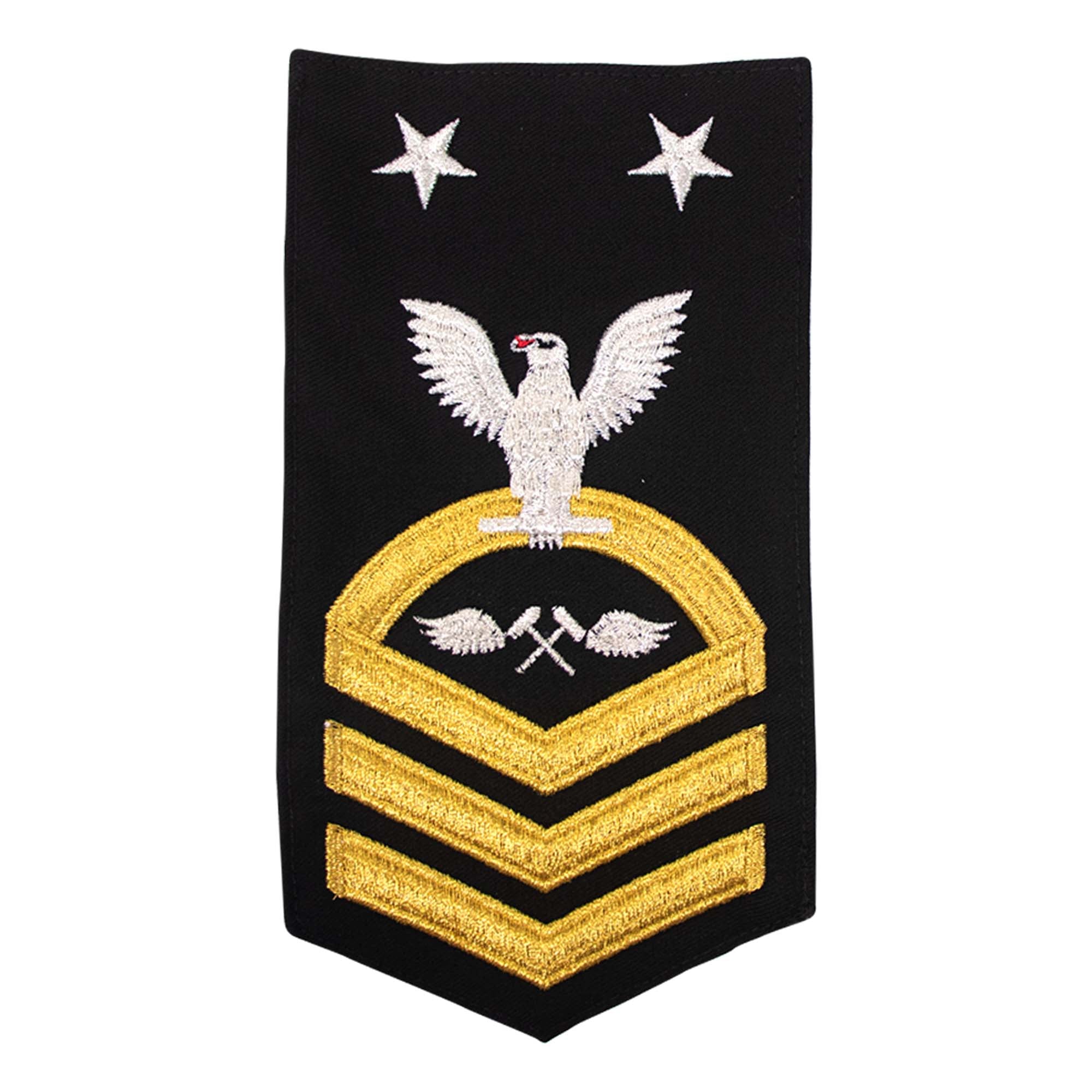 Navy E9 MALE Rating Badge: Aviation Structural Mechanic - seaworthy go