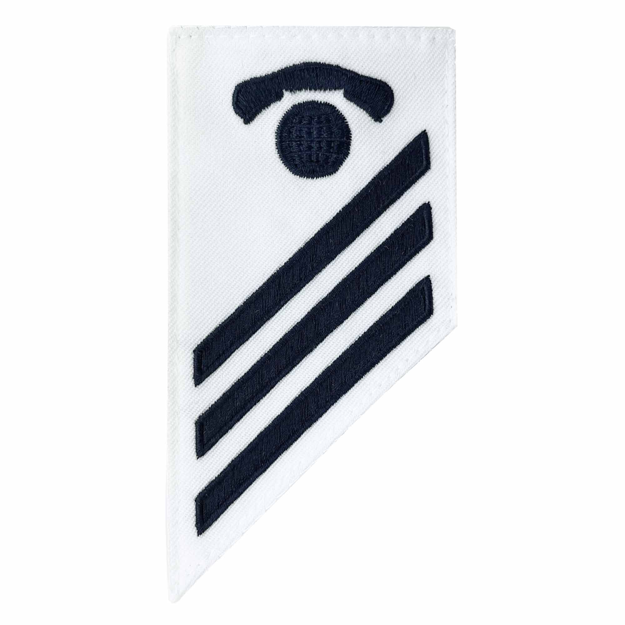 Navy E-3 Combo Rate: IC Interior Communication Electrician on white CN