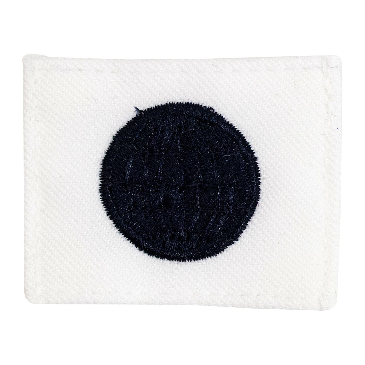 Navy Rating Badge: Striker Mark for EM Electricians Mate - white CNT f