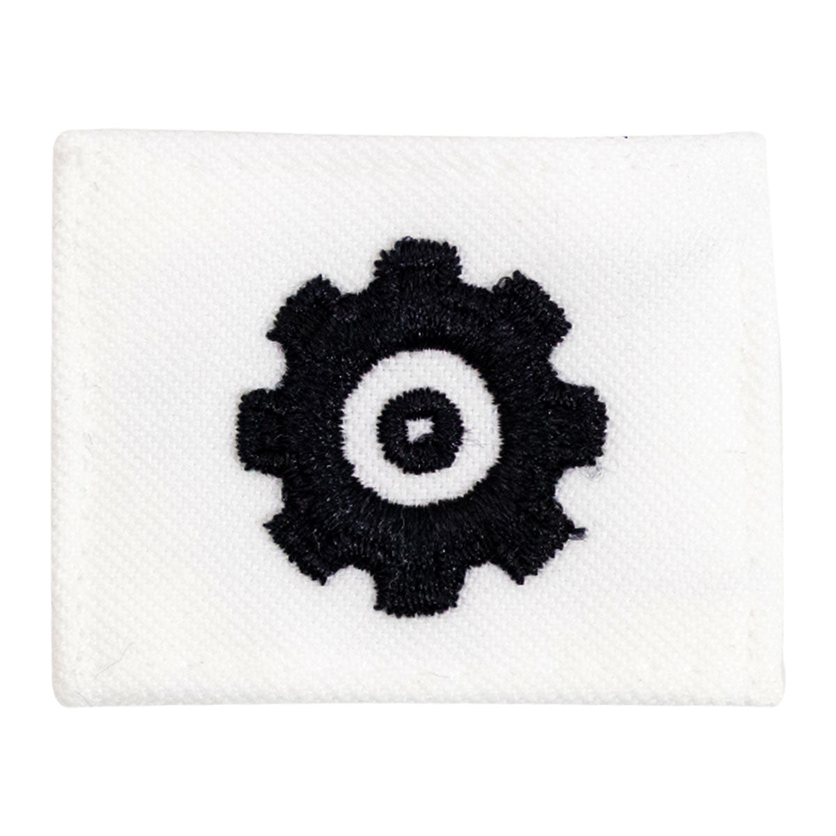 Navy Rating Badge: Striker Mark for EN Engineman - white CNT for dress