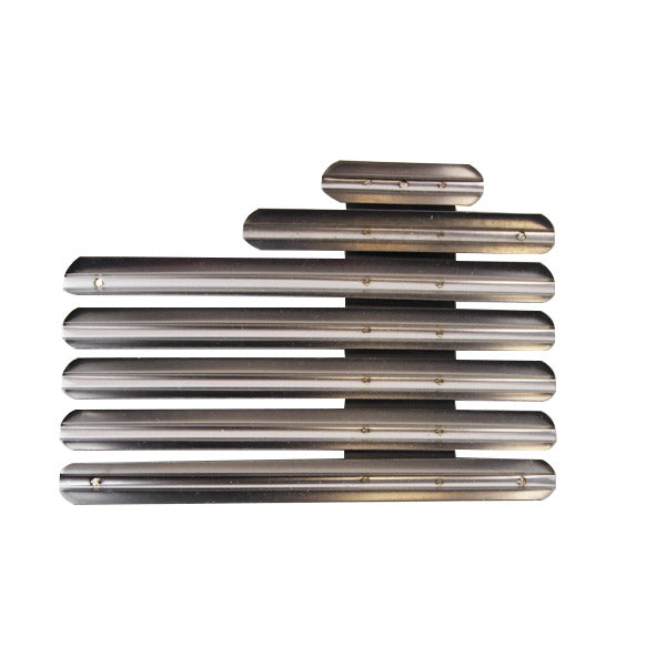 Ribbon Mounting Bar: Fits 18 Ribbons Staggered Right Air Force - metal