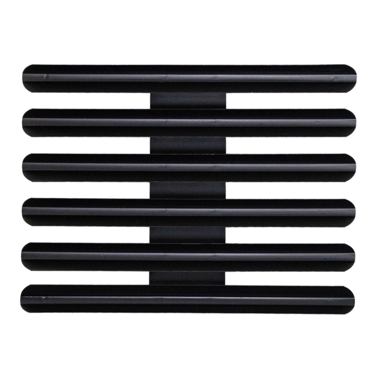 Black Metal Ribbon Mounting Bar for 18 Ribbons