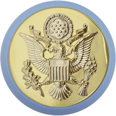 Army Enlisted Infantry Blue Disc Cap Device
