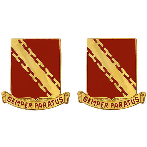 Army Semper Paratus 52nd Air Defense Artillery Crest