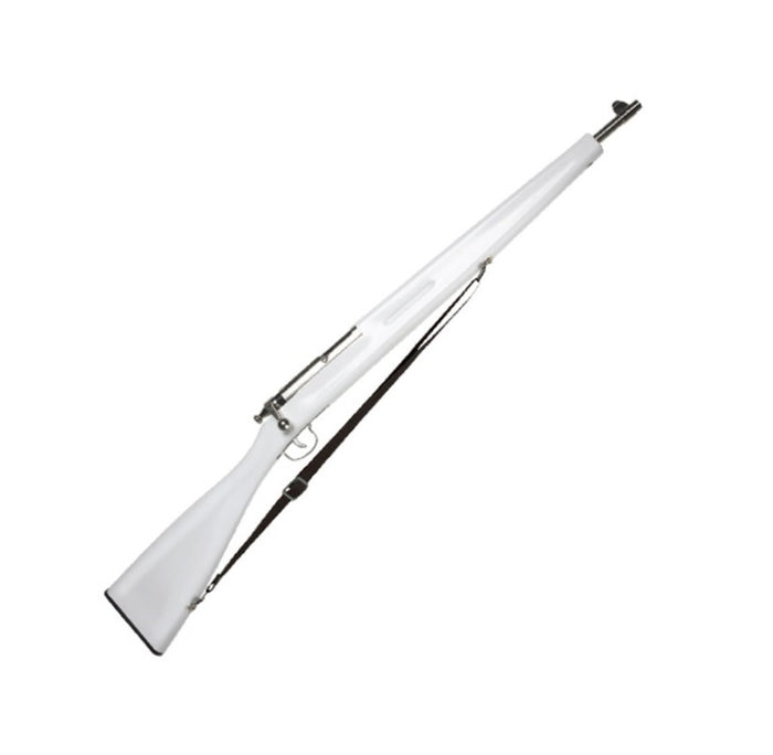 White Parade Rifle w/Black Sling