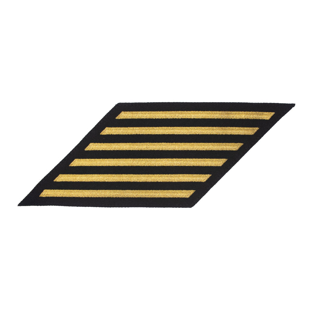USN Set of 6 Female Seaworthy Gold on Serge Hash Marks – Vanguard ...