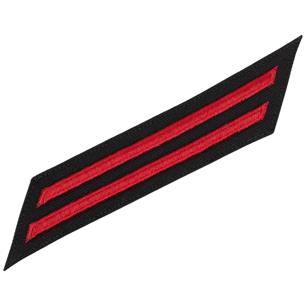 Navy Enlisted Hash Marks: Red on Blue Serge set of 2 - Female, New Ser ...