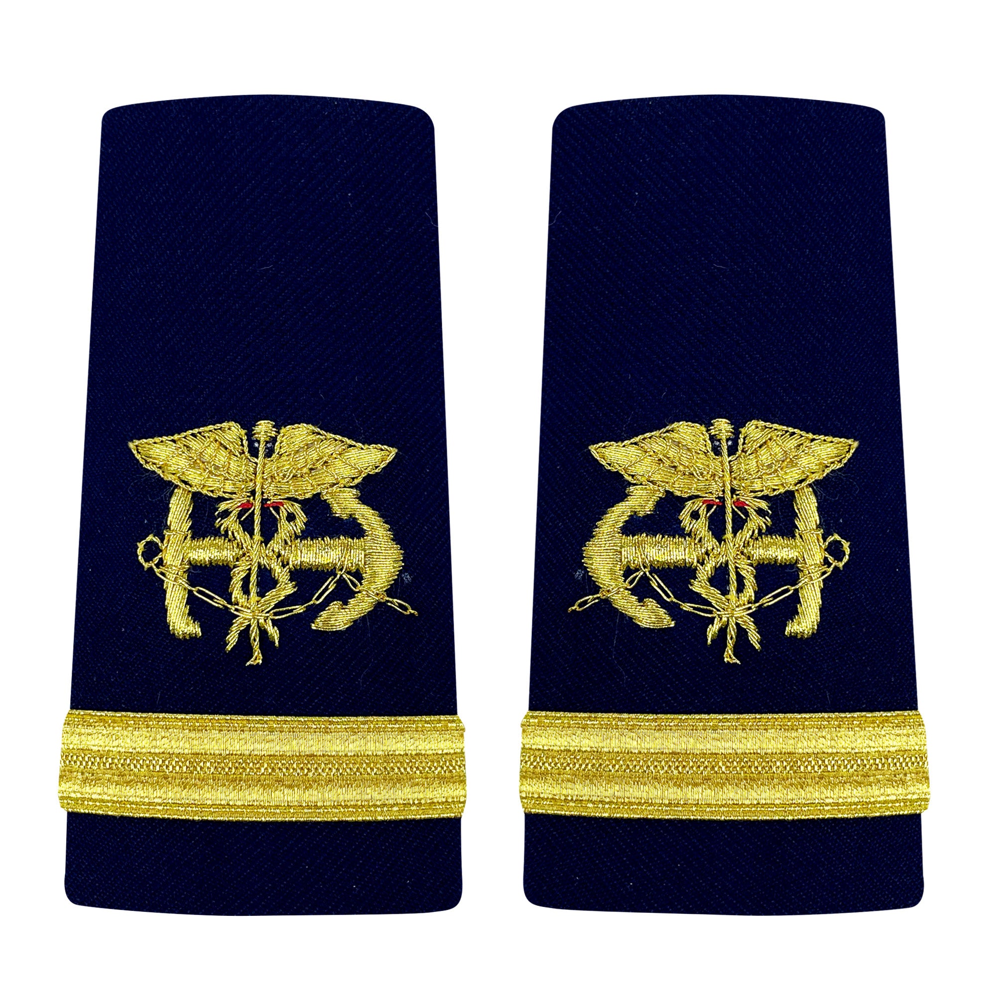 Coast Guard Shoulder Board: Enhanced Public Health Service Ensign PHS