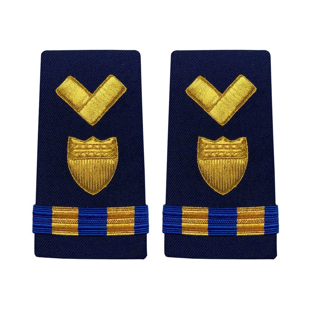 Coast Guard Shoulder Board: Enhanced Warrant Officer 2 Material Mainte ...