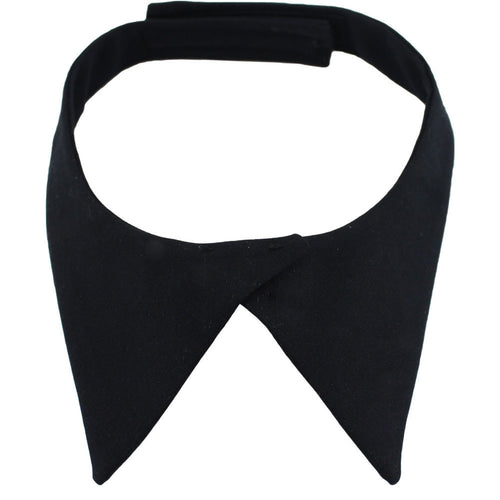 Neck Tab: Female with hook closure - black