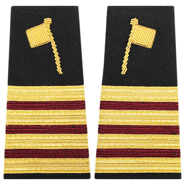Public Health Service PHS Quarantine Hard Shoulder Board: GS-13