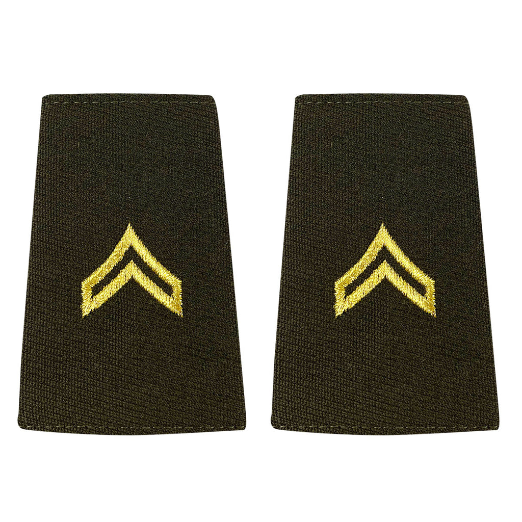 Army AGSU Small Epaulet: Corporal – Vanguard Industries