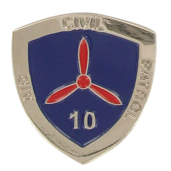 Civil Air Patrol Lapel Pin for 10 Years of Service