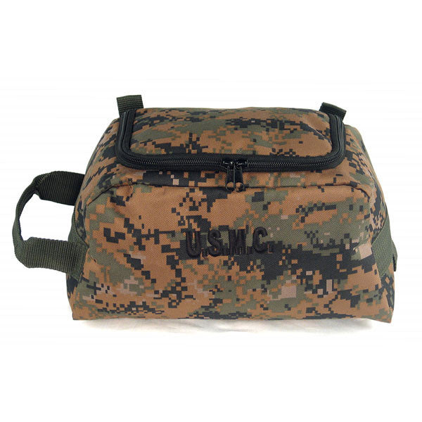 USMC Digital Woodland Shave Kit Bag