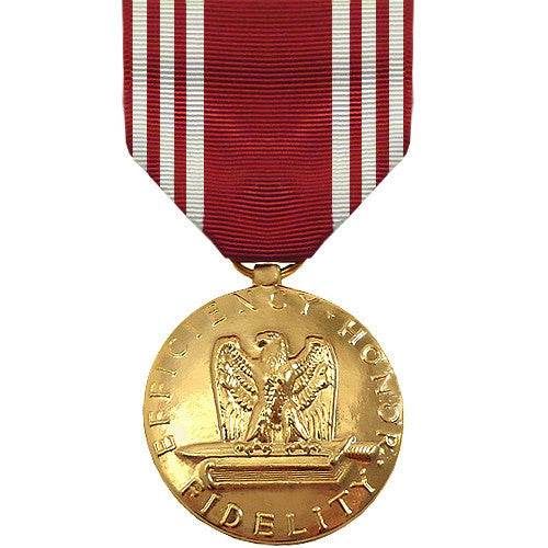Army Good Conduct 24k Gold Plated Full Size Medal