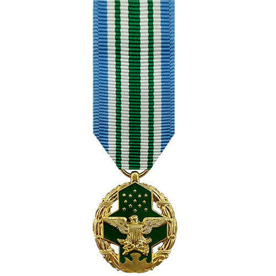 24k Gold Plated Joint Service Commendation Miniature Medal