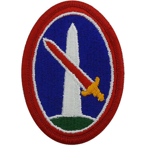 Army Military District of Washington Full Color Embroidered Patch