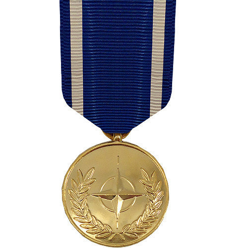 NATO Medal 24k Gold Plated Full Size Medal