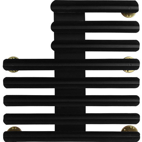 Ribbon Mounting Bar with Space for 21 Ribbons Staggered Right