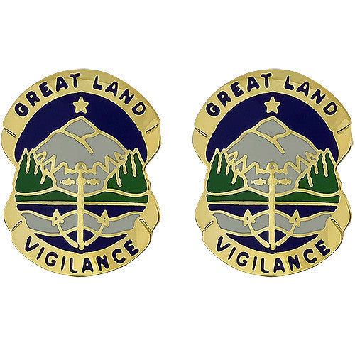Army Great Land Vigilance Alaska National Guard: ARNG AK Crest