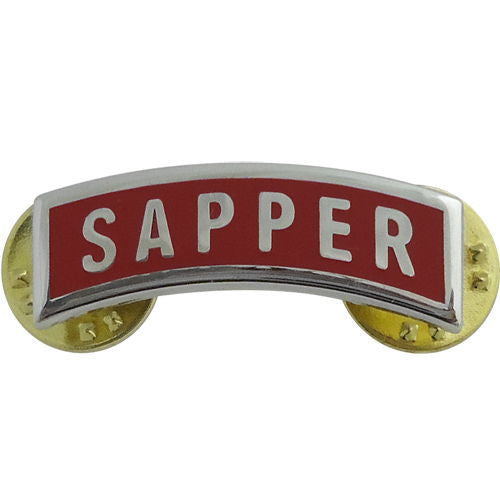 Army Sapper Enameled Metal Tab – Vanguard Industries